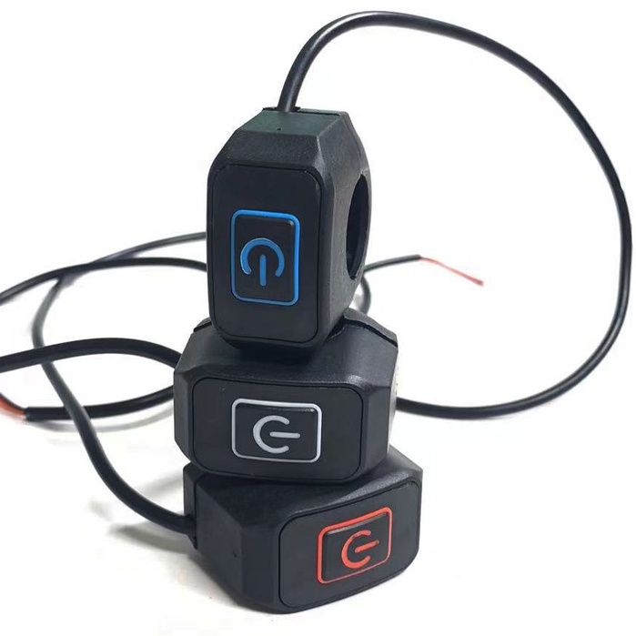 HIGH QUALITY CR7 SWITCH ON/OFF POWER BUTTON LED LIGHTS | Shopee Philippines