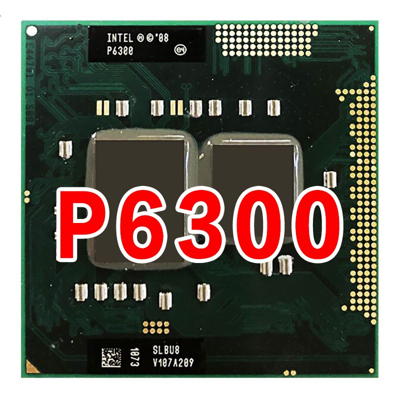 Intel Pentium P6300 SLBU8 2,2 GHz P4600 P6000 P6100 P6200 P6300 Dual ...