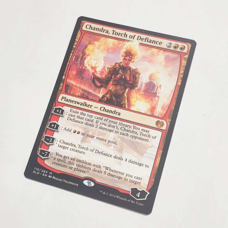 MTG Card CHANDRA, TORCH OF DEFIANCE Magic the Gathering Trading Card Game Red | Shopee Philippines
