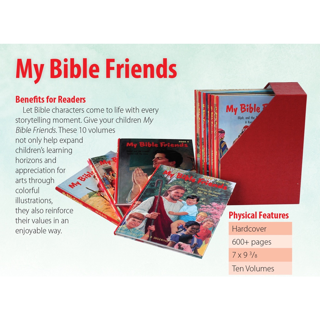 My Bible Friends (10 volumes) With Freebies | Shopee Philippines