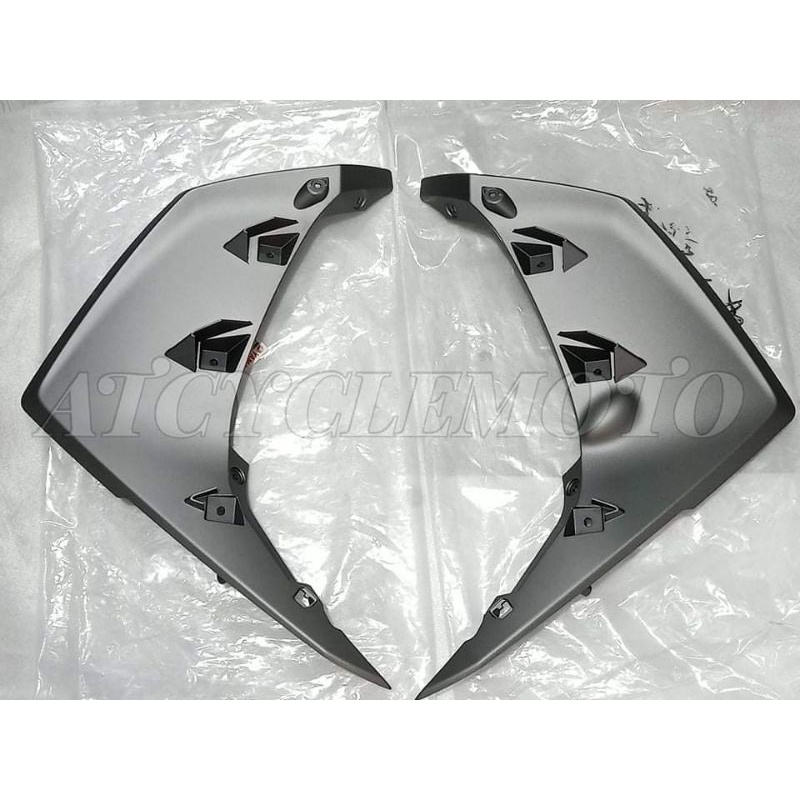 PANEL 1 & 2 SIDE COVER FOR MIO I 125/ MIO M3 MATTE GRAY ORIGINAL ...