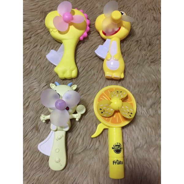 mini toy fan yelllow original | Shopee Philippines