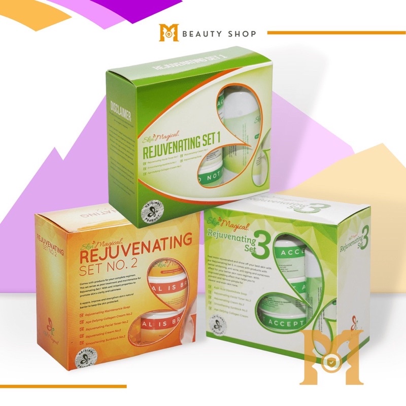 Skin Magical Rejuvenating Set 1,2 and 3 (new) | Shopee Philippines