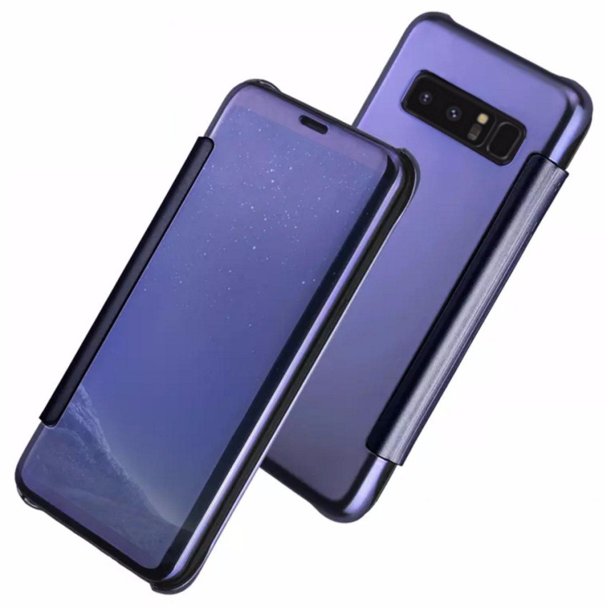Samsung Note 8 Premium Clear View Cover Case (Blue) | Shopee Philippines