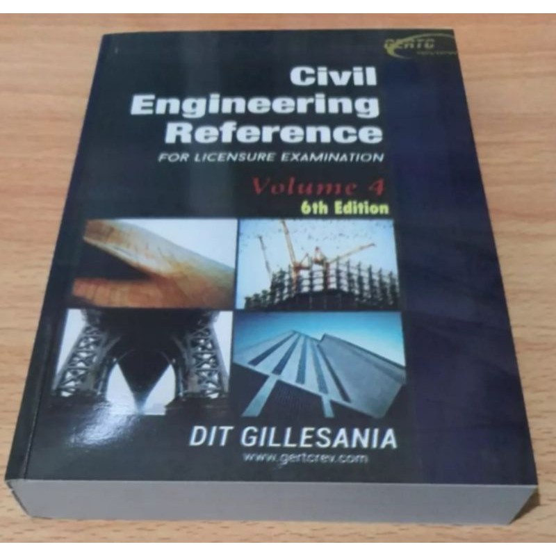 Civil Engineering Reference volume 4 Gillesania 6th edition | Shopee ...