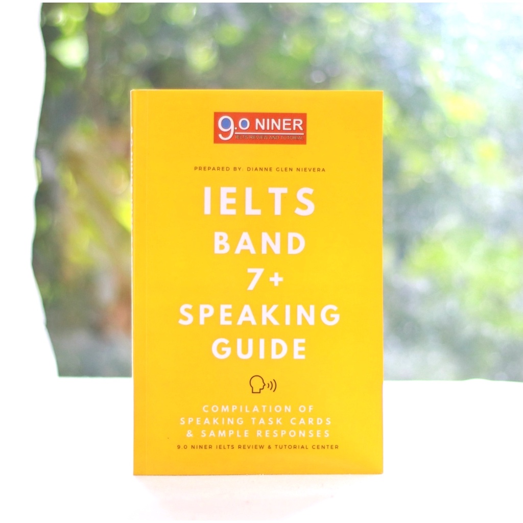 9 0 Niner IELTS Band 7 Speaking Guide Shopee Philippines