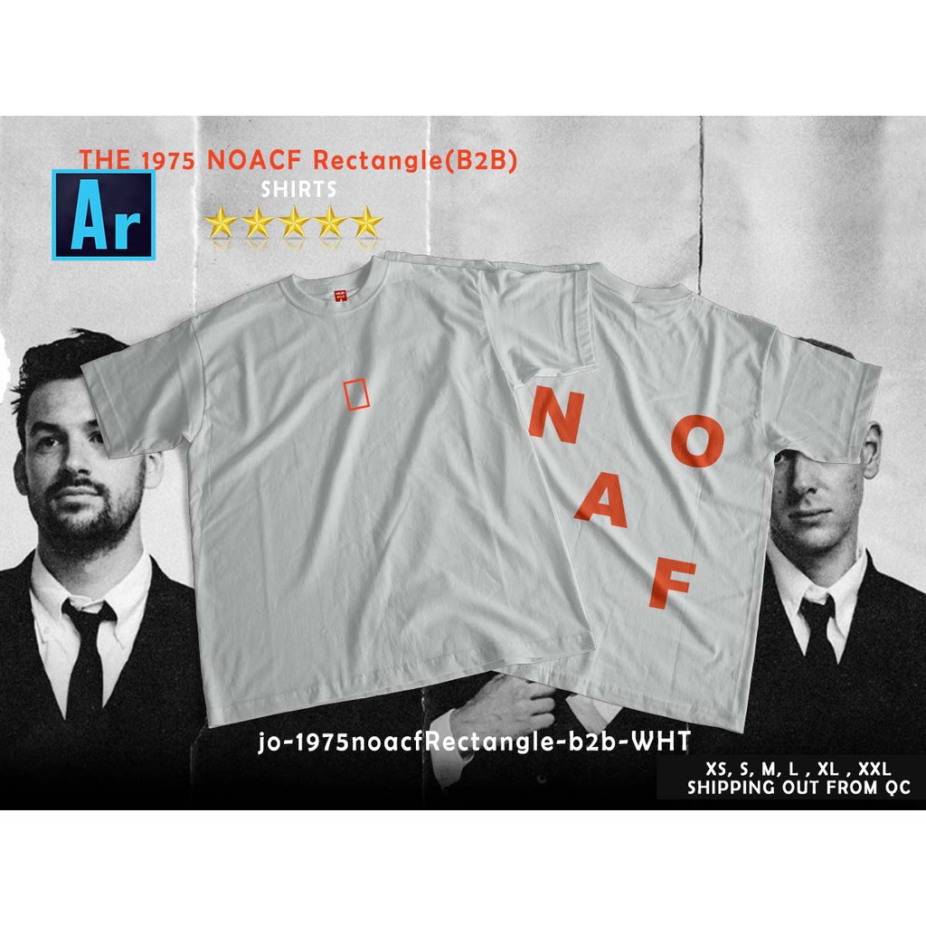 AR STORE THE 1975 SHIRT NOACF Rectangle (B2B) Tshirt Unisex Tees For ...