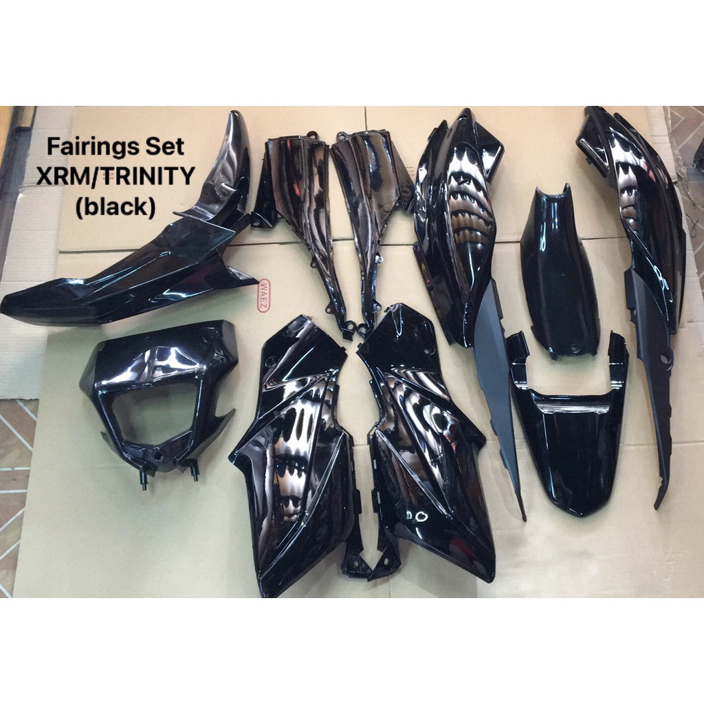 (COD) Fairings Set Cover Xrm/Trinity -7 in 1 ( Black / Red / White ...