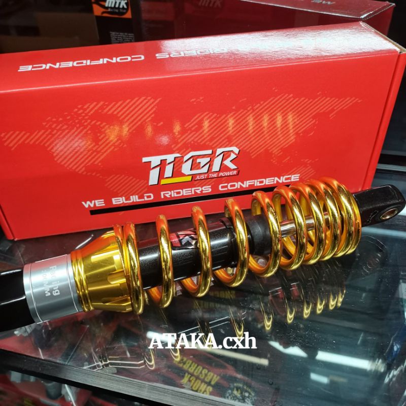 TTGR MOTORCYCLE REAR SHOCK 300MM Mio Sporty/ Beat/ Mioi 125/Skydrive/Click/Souli125 /FINO/gear ...