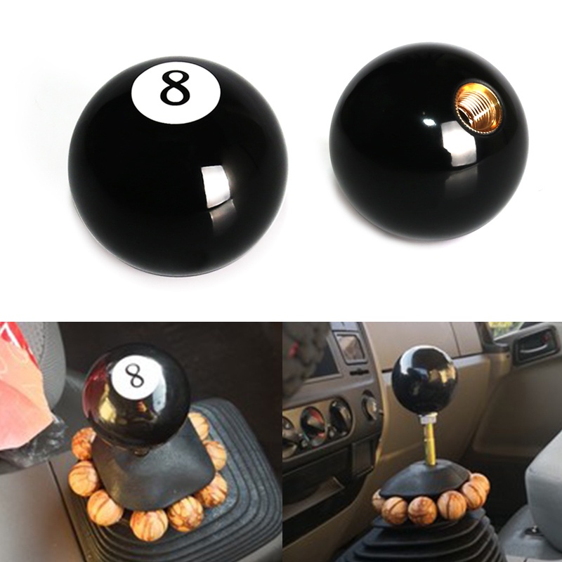 8 Ball Gear Knob Universal Car Auto Truck 8 Ball Gear Shifter Lever ...