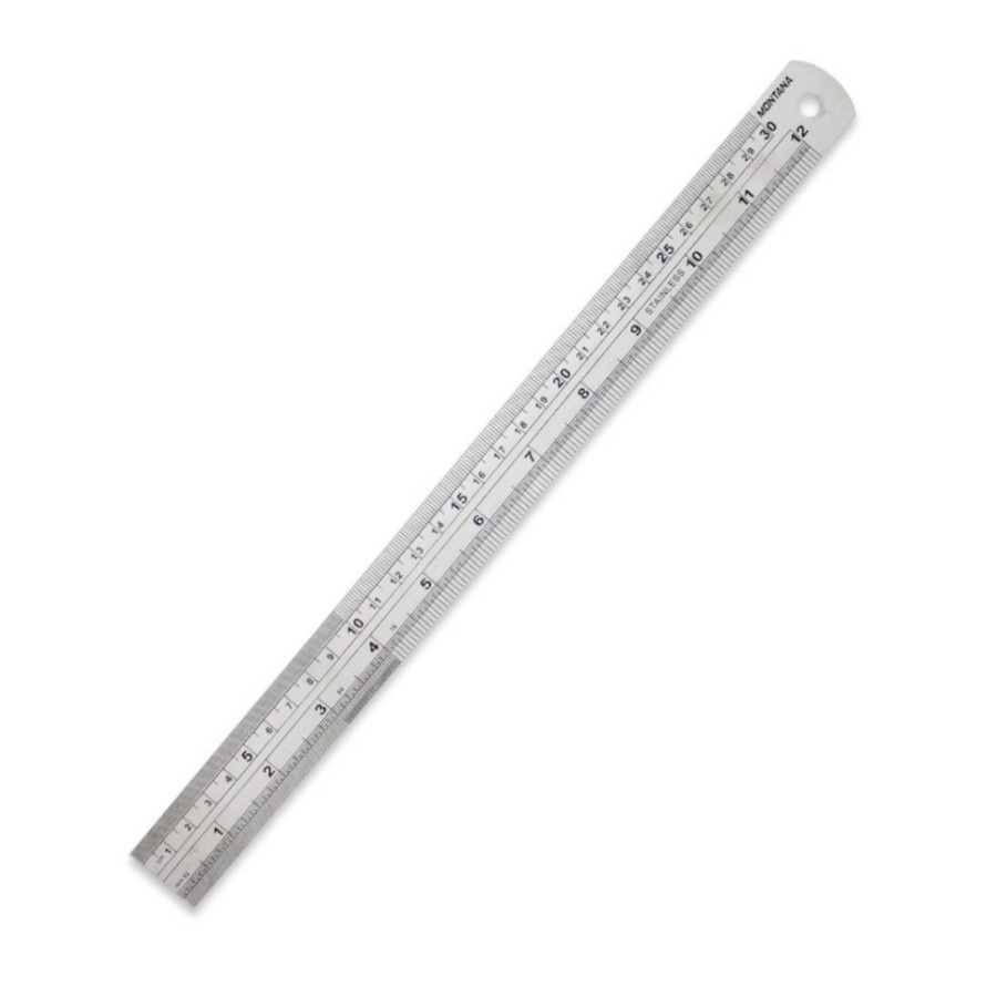 Iron Ruler 30cm (1Pcs) | Shopee Philippines