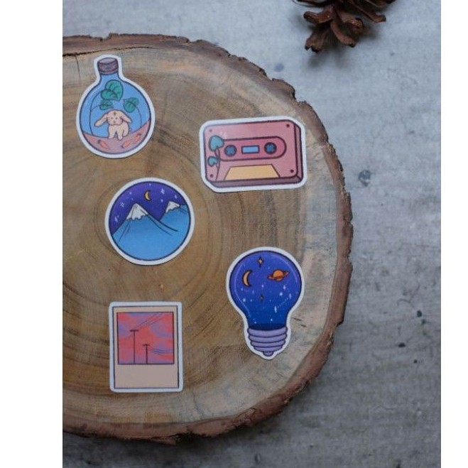 Cooo.kies aesthetic sticker pack | Shopee Philippines
