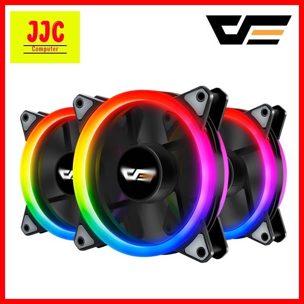 DARKFLASH DR12 PRO DOUBLE RING RGB FAN | Shopee Philippines