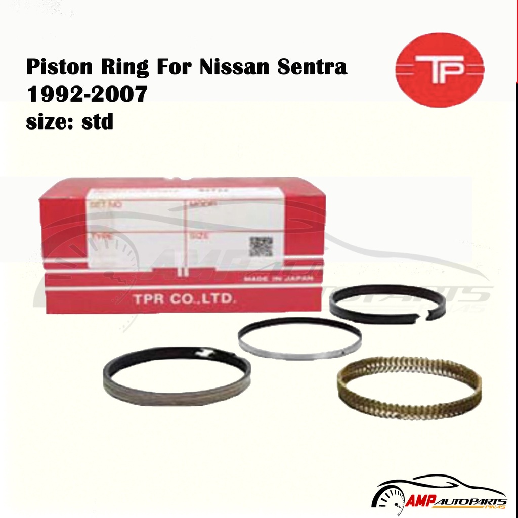 TP Piston Ring For Nissan Sentra 1992-2007 GA14 engine | Shopee Philippines