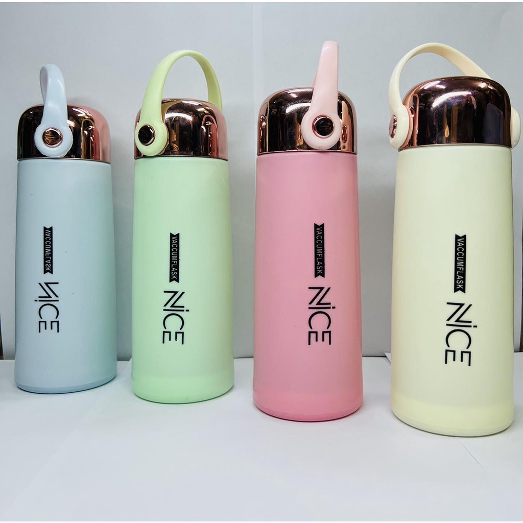 100% Original Lucky New Vacuum Flask Nice Cup With Handle For Hot And ...