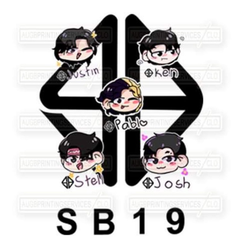 Mahalima Chibi Head Fan Made Design | Mapa | Logo Freesize Cotton ...