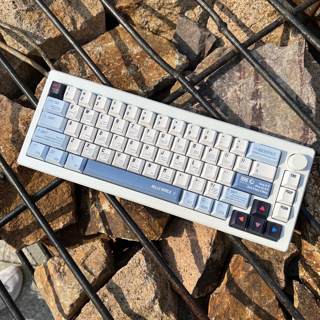 GMK Programmer Keycaps, 129 Keys Keycaps Cherry Profile DYE-SUB ...