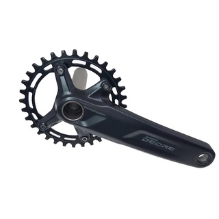 Shimano DEORE FC-M5100 170mm 175mm 32T Crankset 1x11 2x11-Speed Compatible with BB52 MT501 68 ...