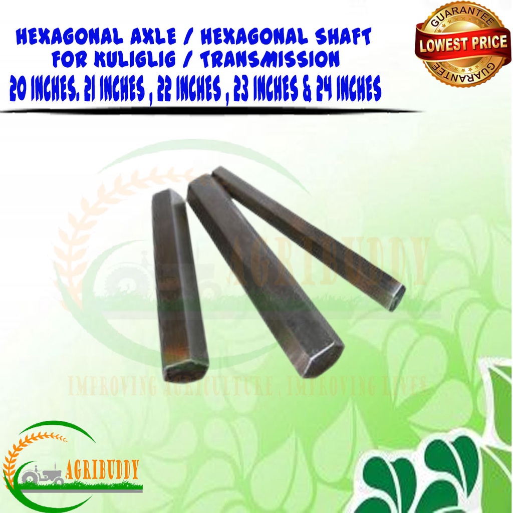 Hexagonal Axel Shaft 20 INCHES , 21 INCHES , 22 INCHES , 23 INCHES" AND ...