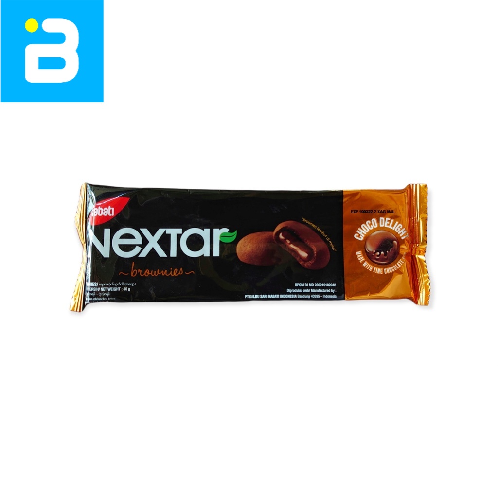 Nabati Nextar Brownies Choco Delight 40 G | Shopee Philippines