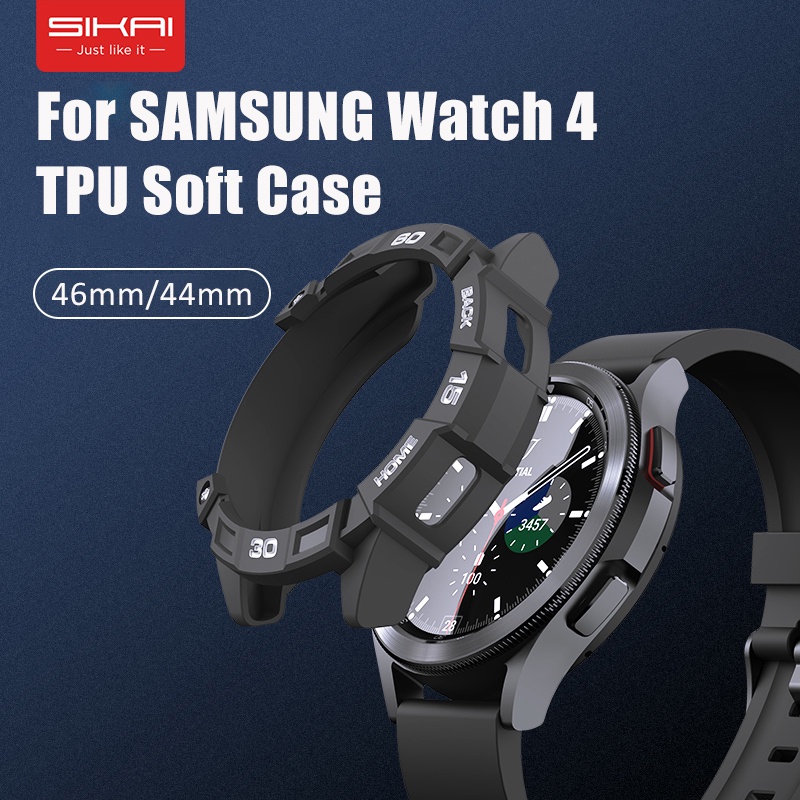 Sikai Armor Tpu Soft Case For Samsung Galaxy Watch 4 Classic 46mm Full