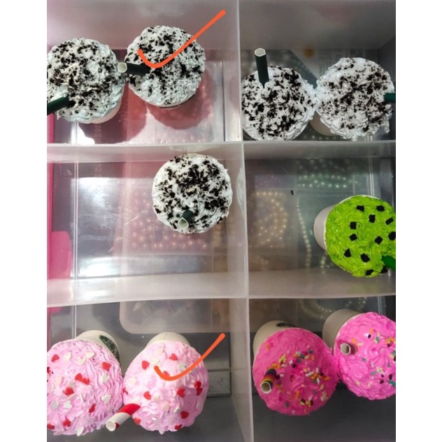 Oreo mini starbucks and mini starbucks strawberry cream | Shopee ...