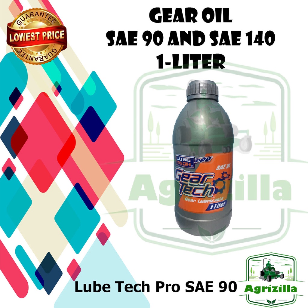 Gear Oil SAE 90 , SAE 140 , SAE 250 1 Liter ( Brand Depends on STOCK AVAILABLE ) | Shopee ...