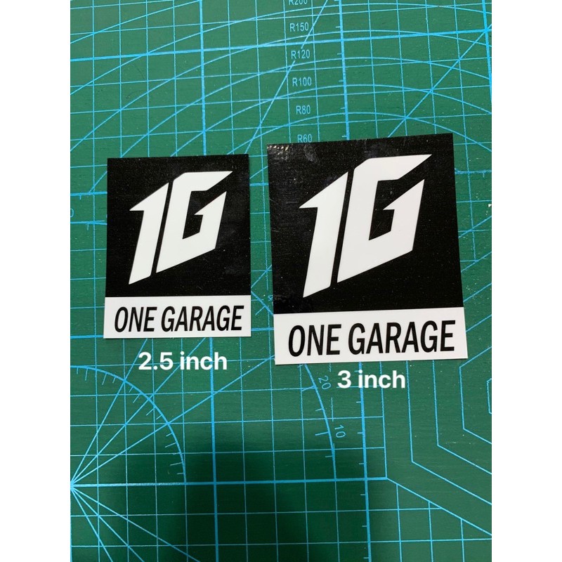 Motodeck 1G OneGarage High Quality Motorcycle stickers | Shopee Philippines