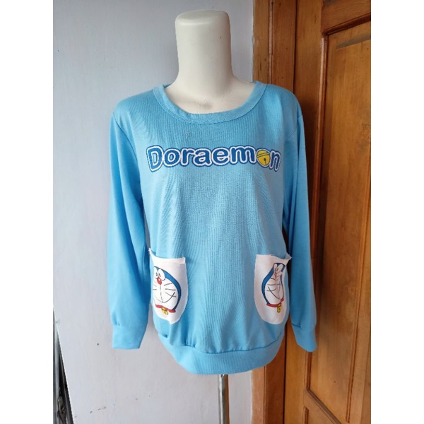 Preloved DORAEMON SWEATER | Shopee Philippines