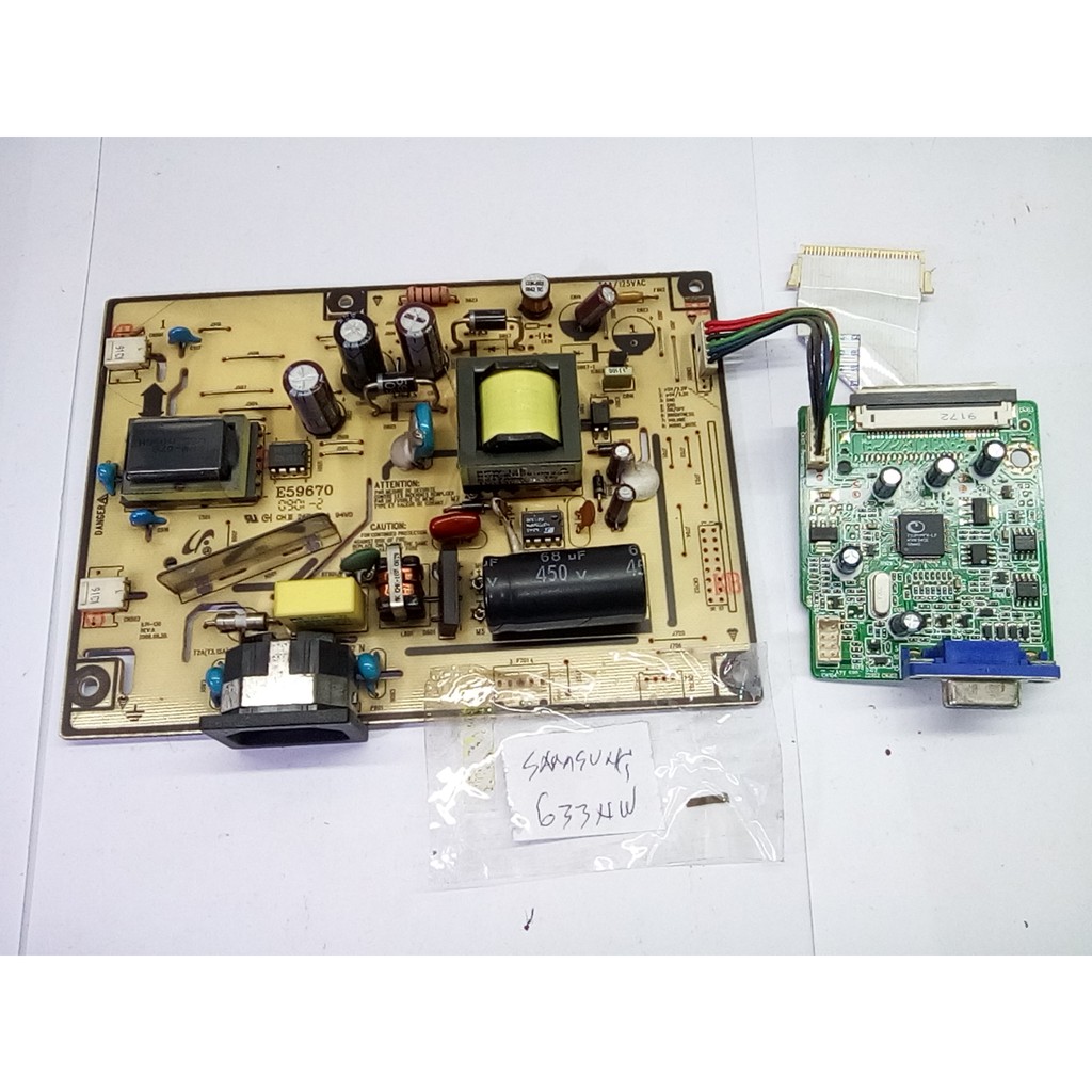 Samsung 633NW Display Driver Board ILIF-C90 REV:A PSU-491861400100R ...