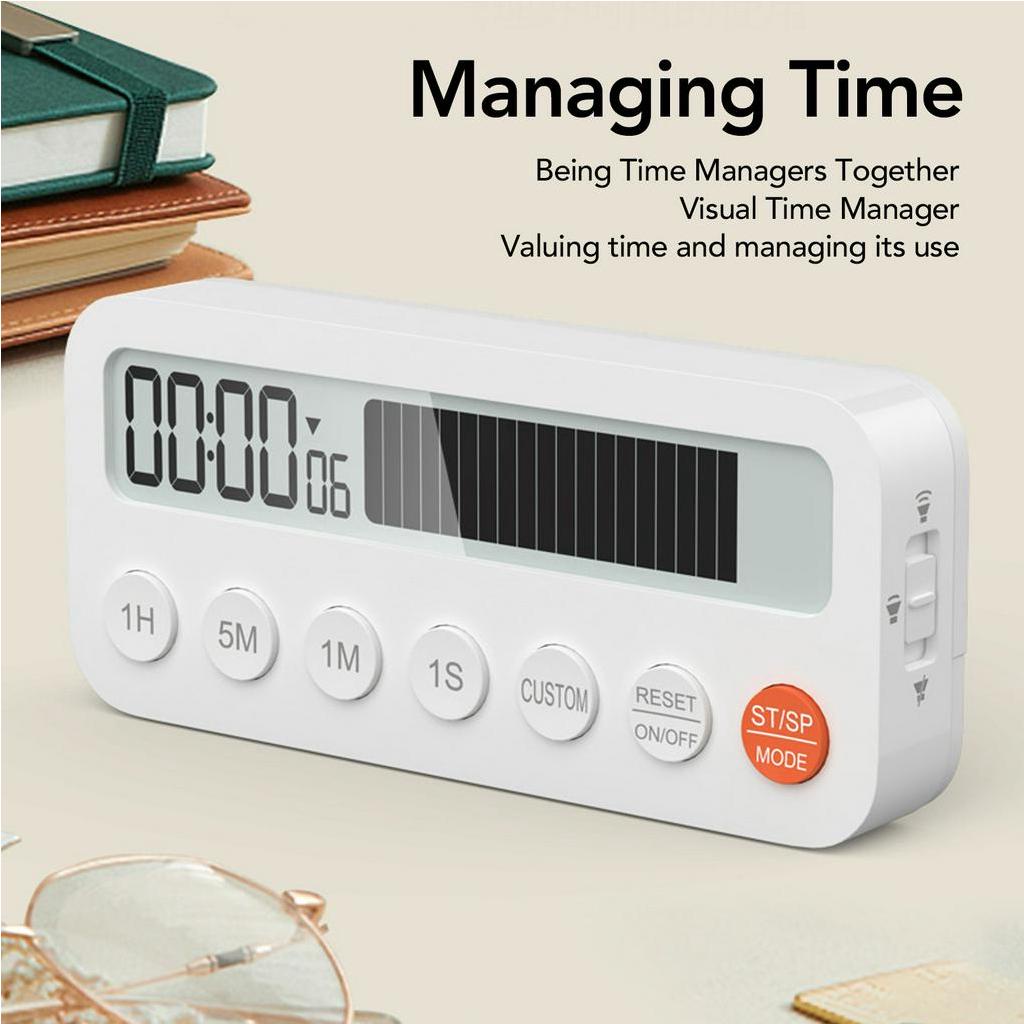 Allinit Digital Countdown Kitchen Timer Volume Adjustable Magnetic ...