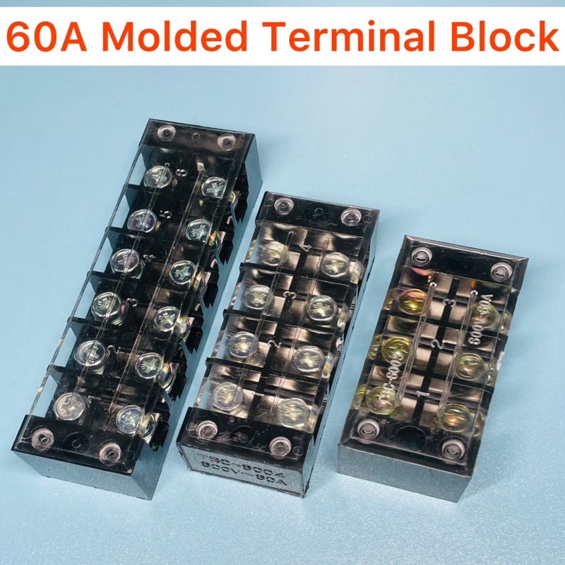 60A Molded Terminal Block Electrical | Shopee Philippines
