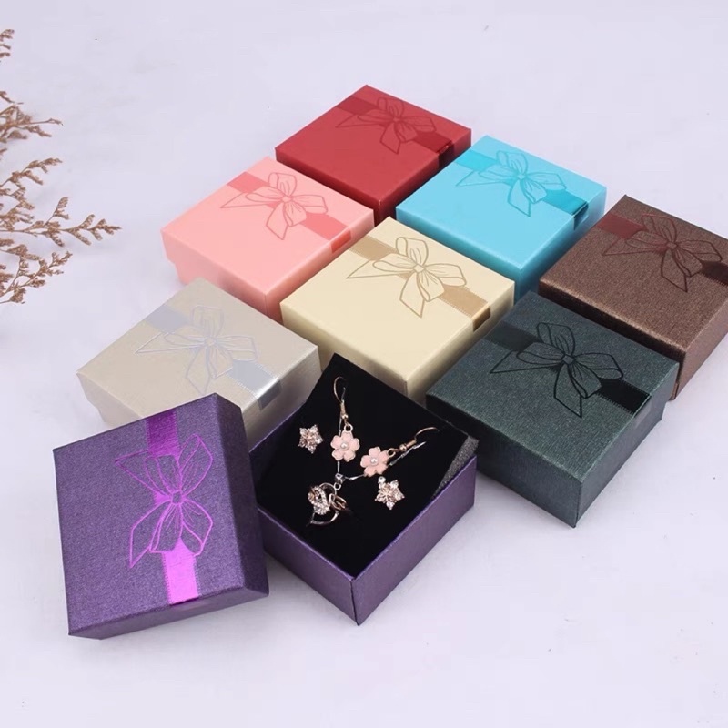 jewelry gift box for set or necklace(7*7*3cm | Shopee Philippines