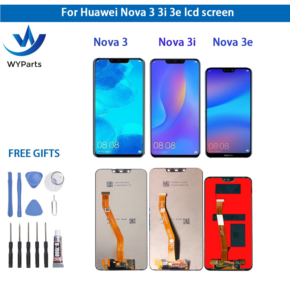 Mobile Phones Touch Screen for Huawei Nova 3i LCD Display | Shopee ...
