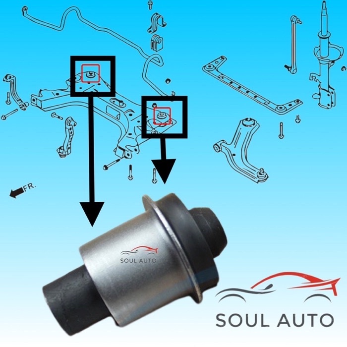 Nissan Latio Livina Grand Livina Sylphy G11 Front Cross Member Subframe ...