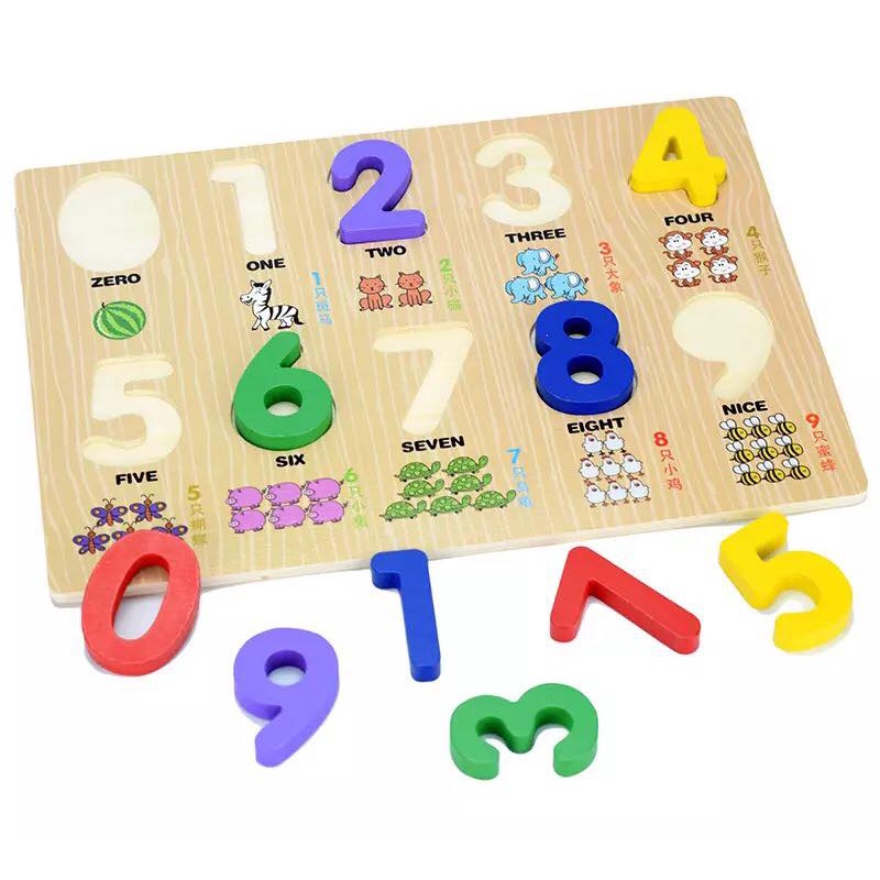 Bilingual Number Board - Let Children Practice Recognizing Numbers ...