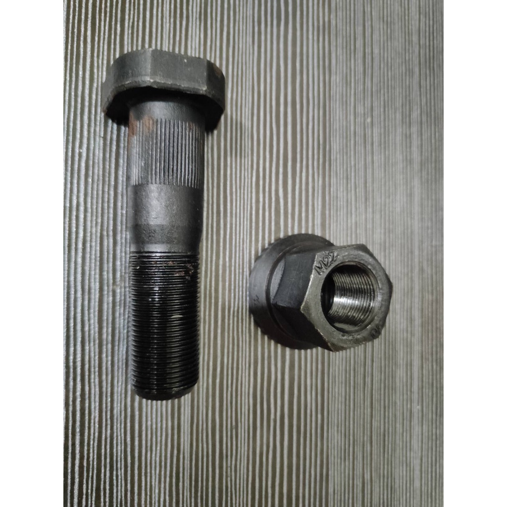 WG9100410104 / 199000410104 1PC HUB BOLT W/ SPLINE FRONT 23MMX100MM ...