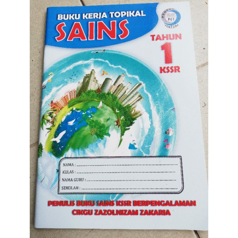 Work Book Taskal Science 1 KSSR Cikgu Zazol | Shopee Philippines