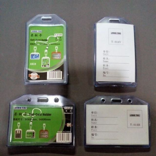 (10PCS)ID Case (silicon plastic) 85x54mm | Shopee Philippines