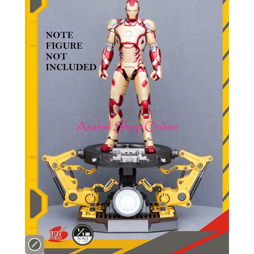 Arc Reactor 1/12 Scale Figure Base & Detachable Gantry Arms | Shopee ...