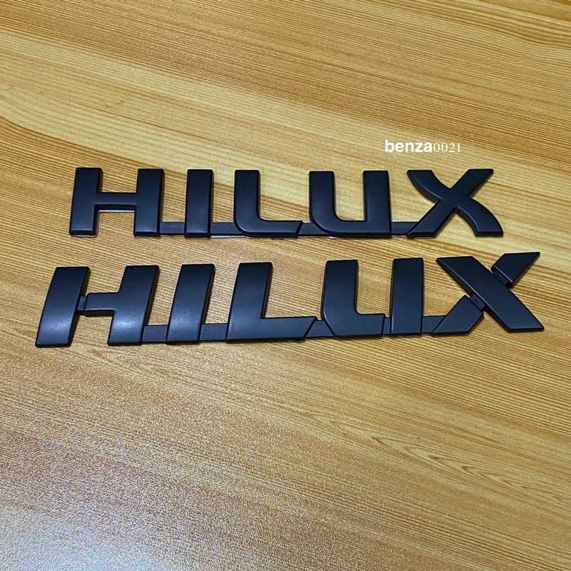 HILUX Black Logo Available In 2 Models Per Pcs | Shopee Philippines