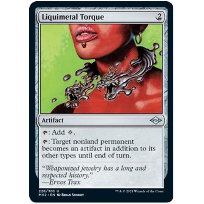 Magic the Gathering | Liquimetal Torque | Shopee Philippines
