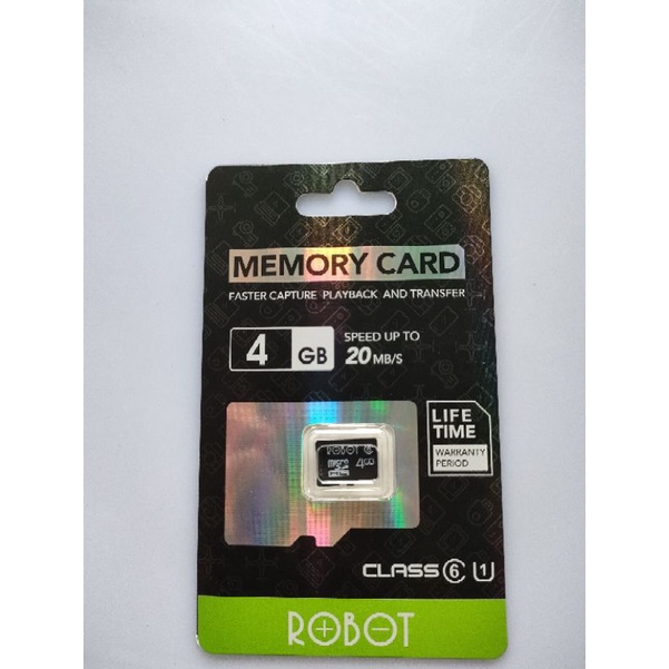 Robot MEMORY CARD 4gb/8gb/16gb | Shopee Philippines