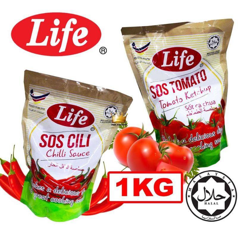 Life Chili Sauce/Tomato Ketchup Refill (1kg) | Shopee Philippines