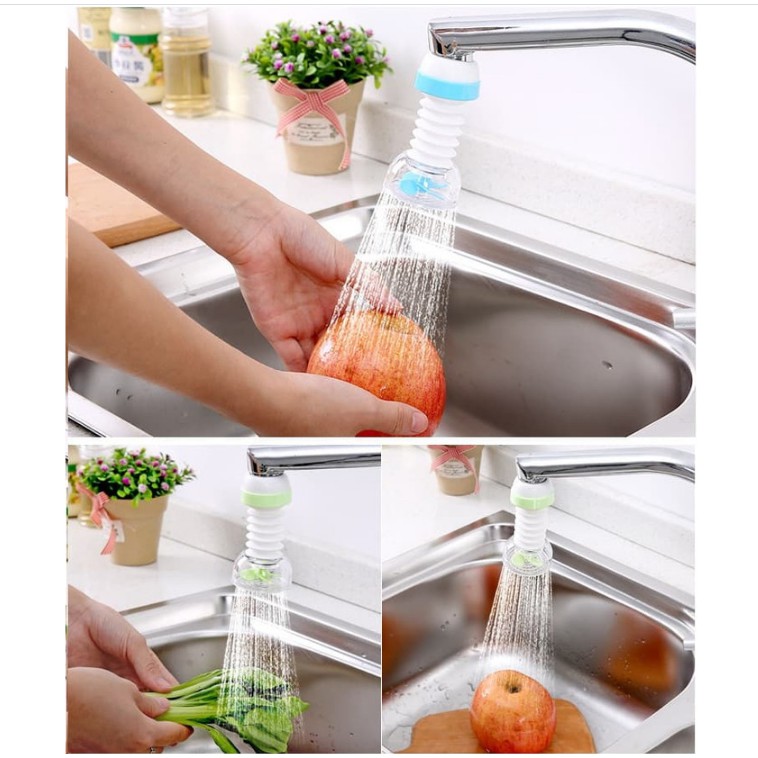 Flexible Water Tap Connection Filter Water Saving Tap Kitchen Faucet ...