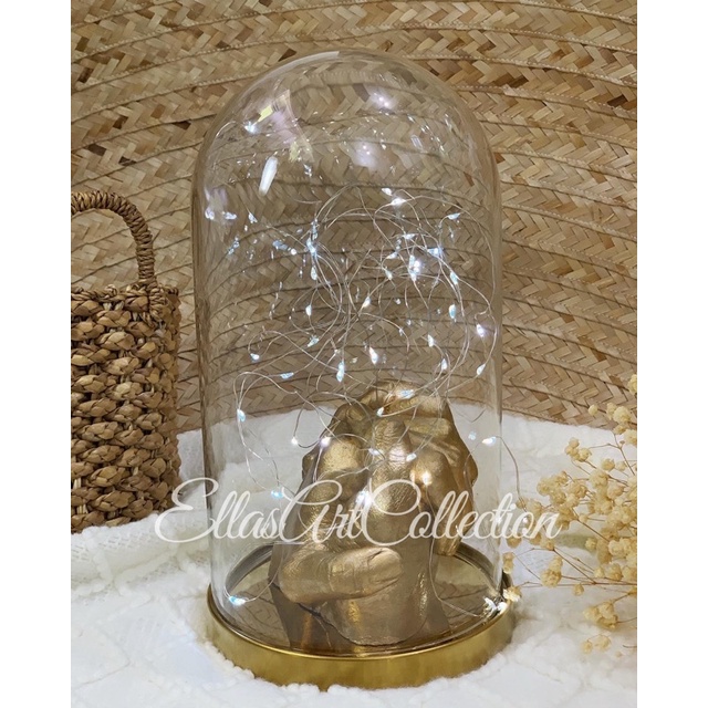 Couple Hand Life Cast Kit w/ Glass Dome Set | Shopee Philippines