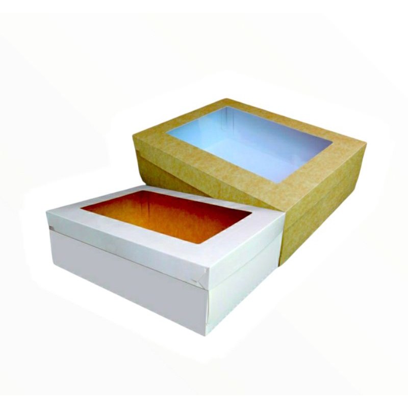 Reversible Rectangular Cake Box 10x14x5 and 12x16x5 and 12x16x3 (inches ...