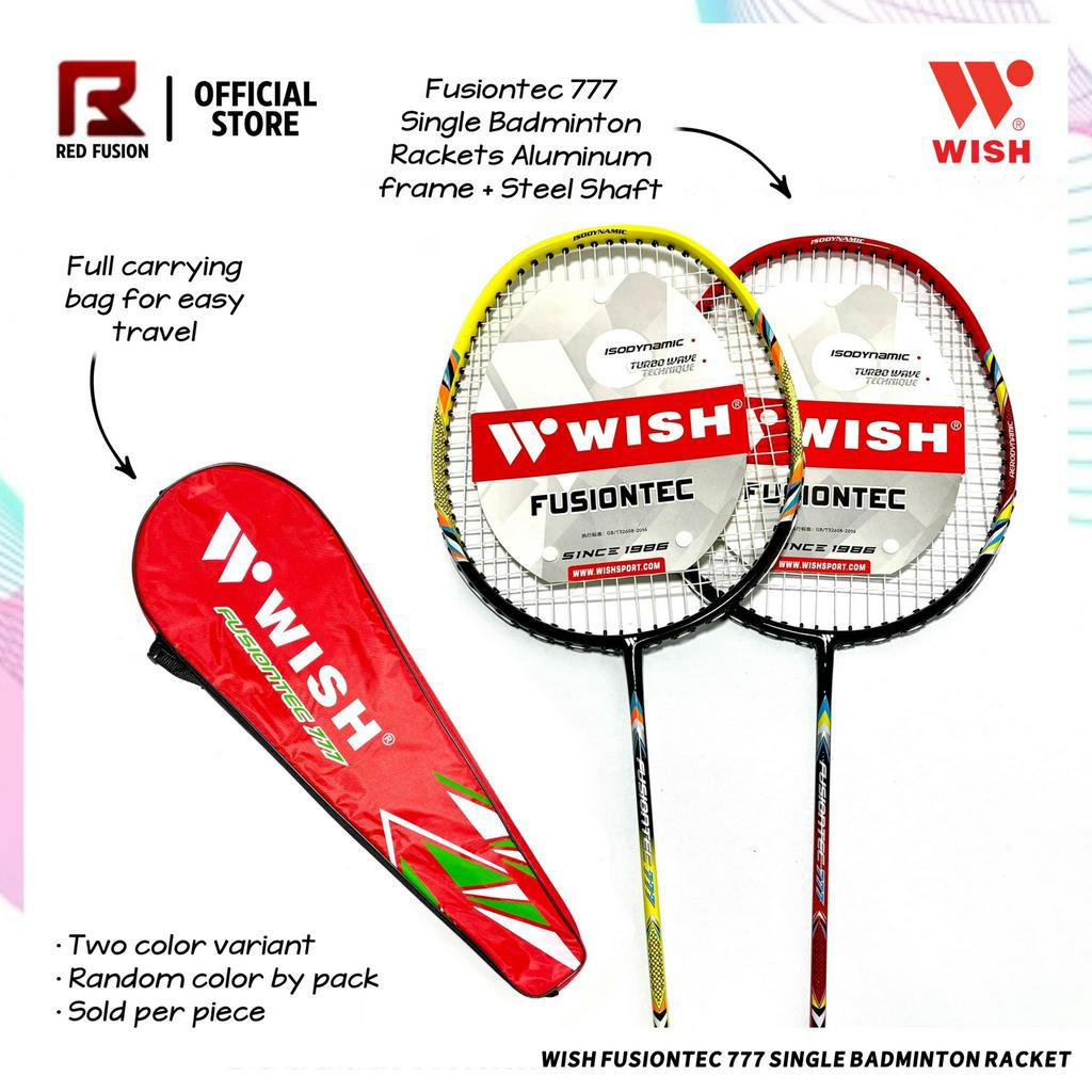 Wish Fusiontec 777 Single Badminton Racket | Shopee Philippines