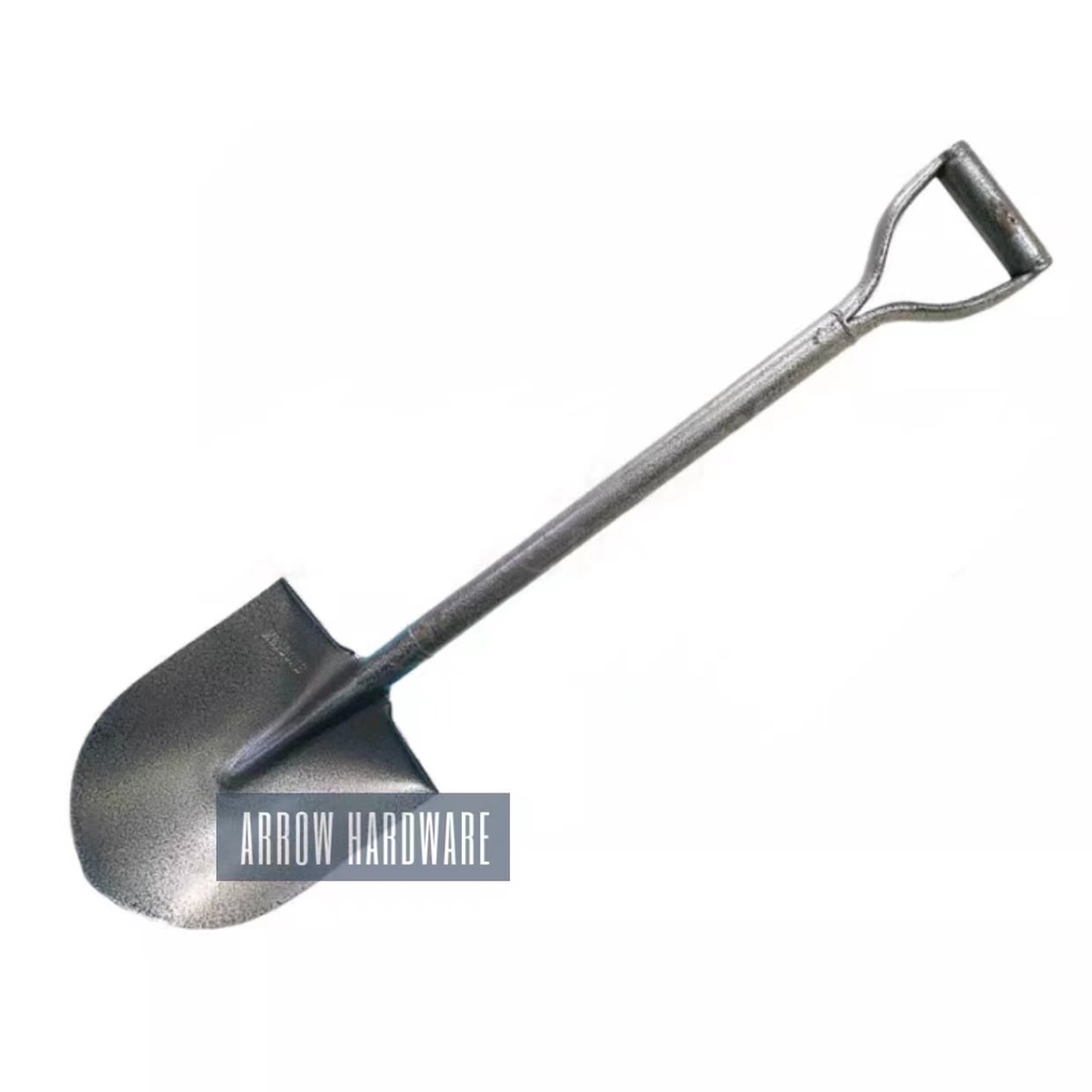 Lava Point Steel Shovel (ROUND & SQUARE) | Shopee Philippines