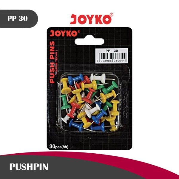 Joyko Pushpin PP-30 (12 Lsn) | Shopee Philippines